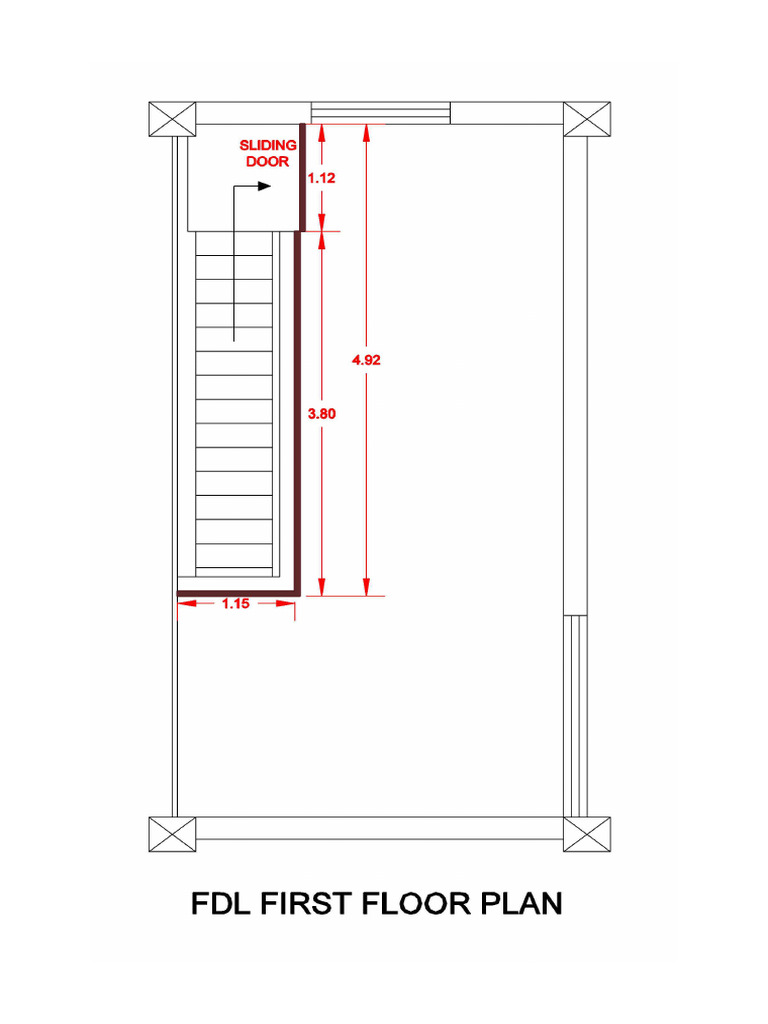 FDL Al.1st Floor Plan-Model 1 | PDF