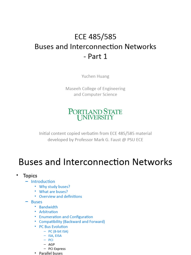 6-Buses-Part 1 | PDF | Osi Model | Computer Hardware