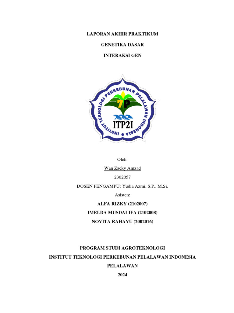 Interaksi Gen dalam Praktikum Genetika | PDF