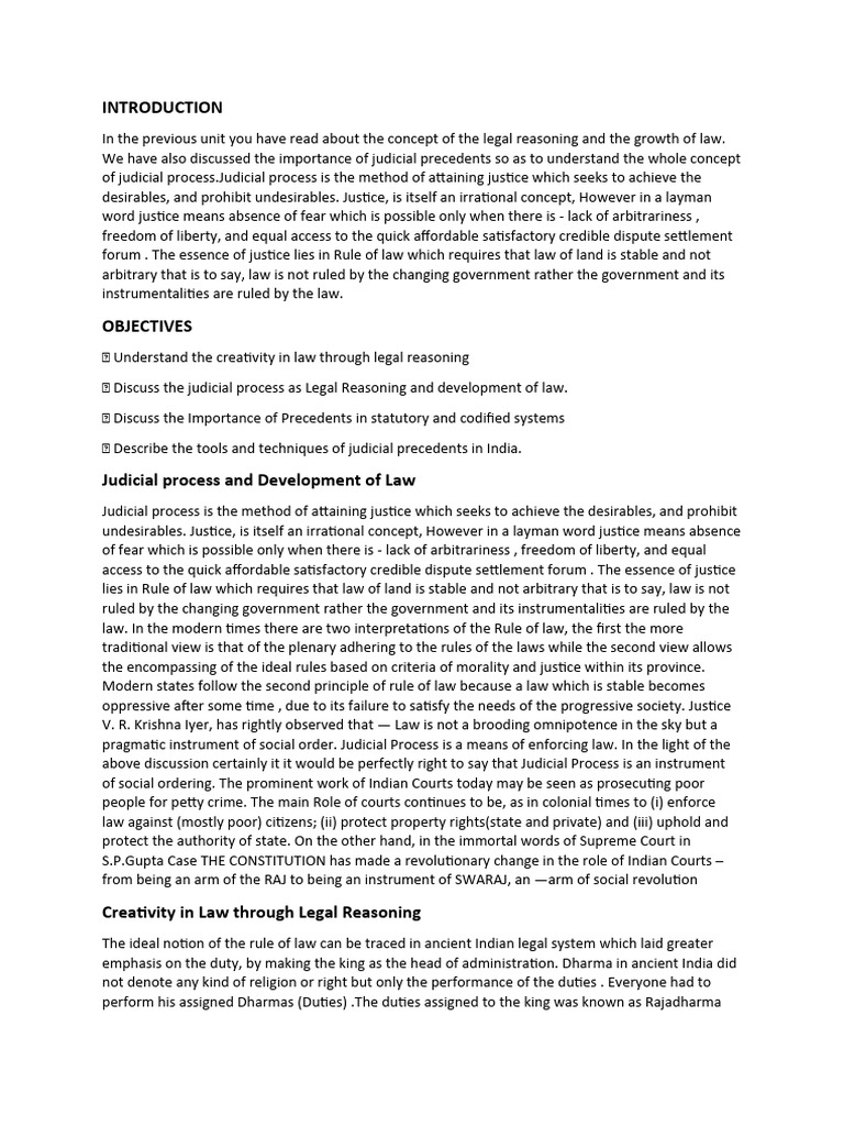 1.4 Legal Development and Creativity Through Legal Resoning Under ...