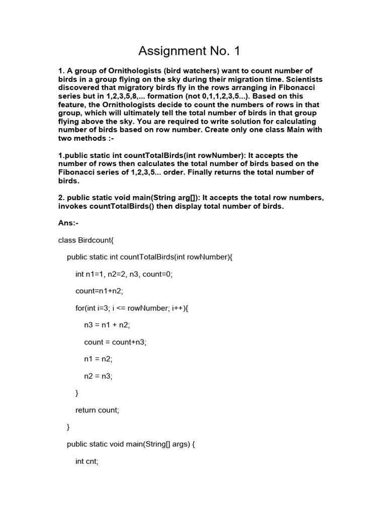 Assignment No1 (Aniket Digge) | PDF