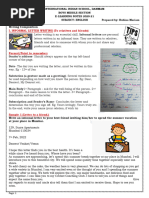 Class 10 Communicative English Writing Section | PDF | Paragraph | Learning