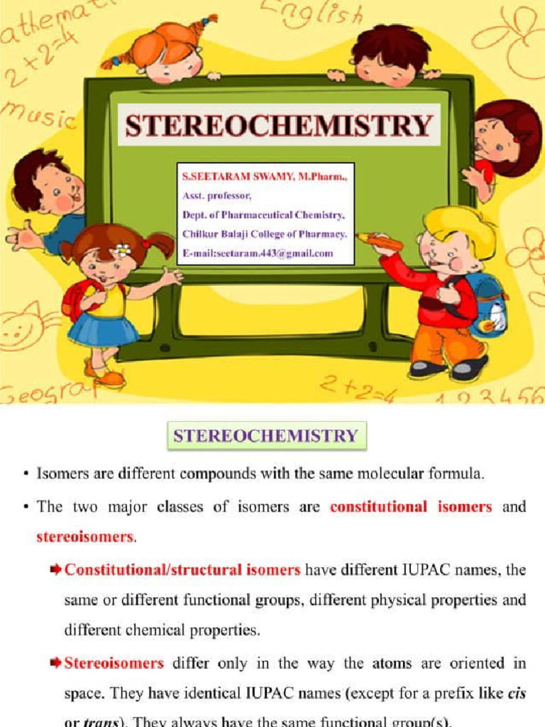 Stereochemistry II | PDF