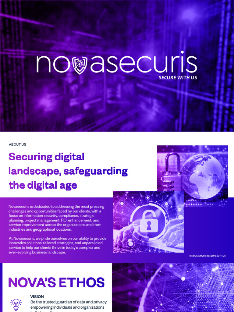 Company Profile NOVA | PDF | Security | Computer Security