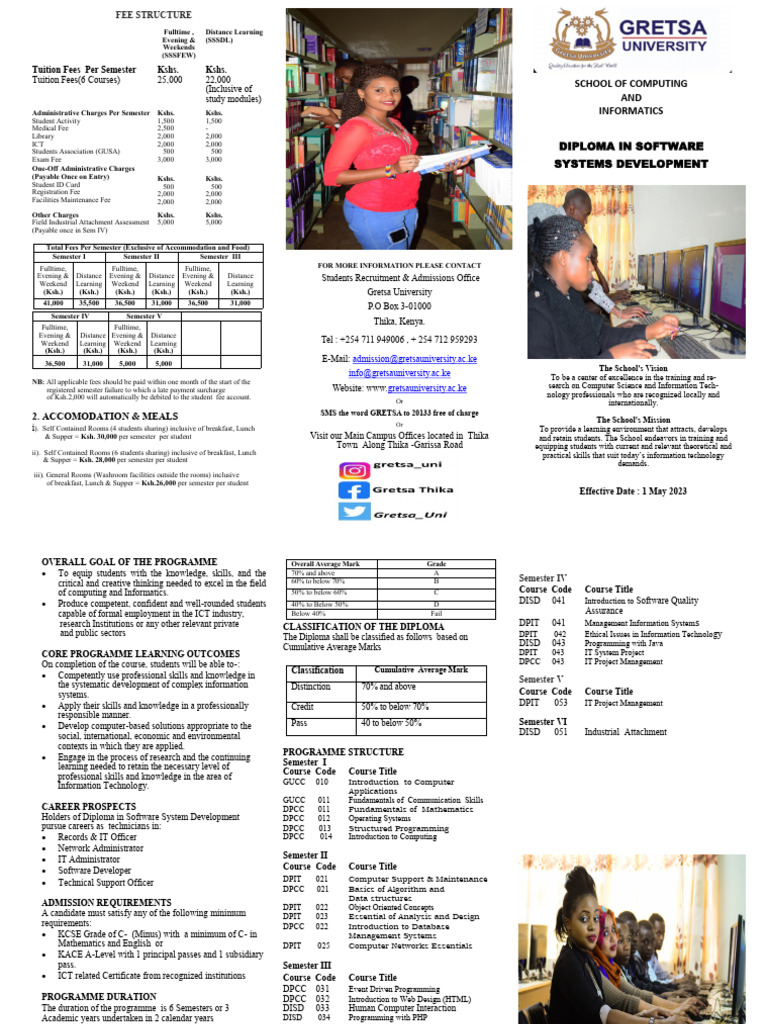 Diploma in Software Systems Development | PDF | Computer Programming | Information Technology