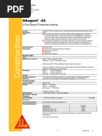 Sikagard®-300: Waterproof Coating Data | PDF | Concrete | Weathering