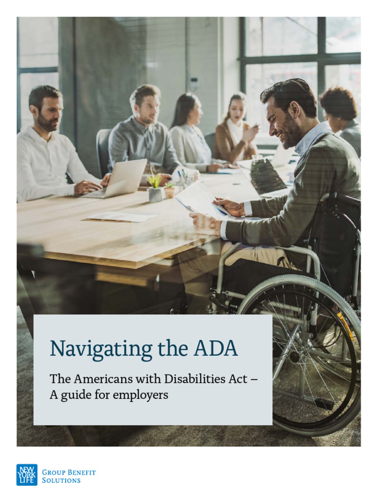 ADA Whitepaper | Download Free PDF | Americans With Disabilities Act Of 1990 | Disability