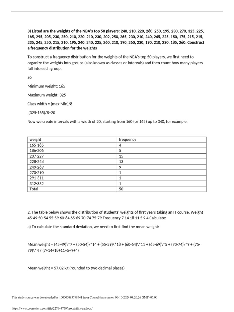 Probability Cat | PDF | Histogram | Skewness