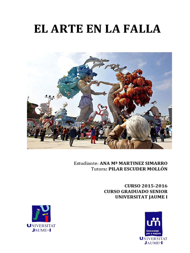 La Arquitectura de Las Fallas | PDF | Barro | Pinturas