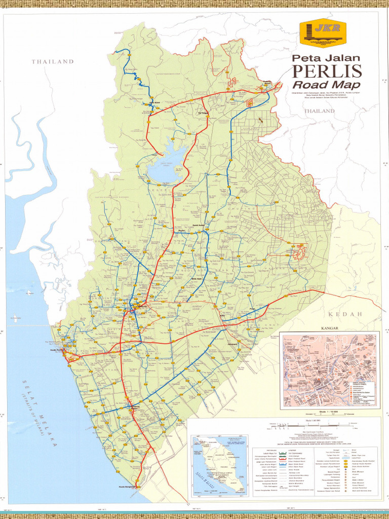 Peta Jalan Perlis | PDF