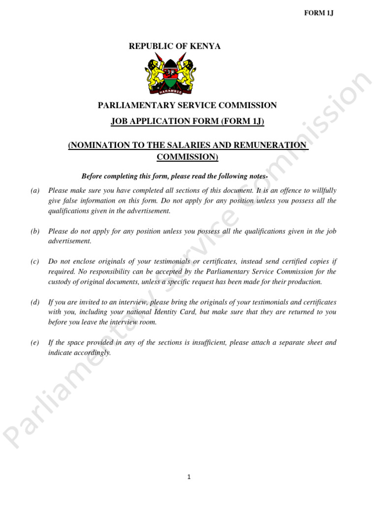 PSC Job Application Form 1J - SRC | PDF | Academic Degree | Diploma