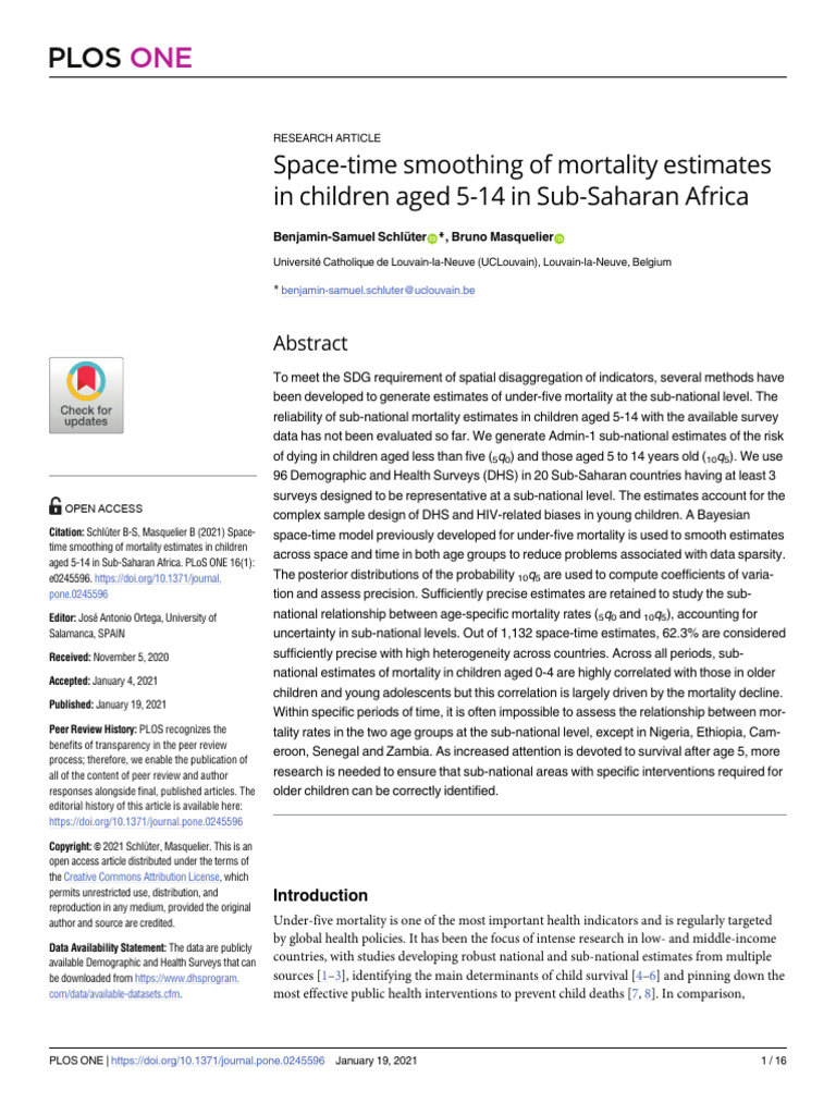 Maquette Art - Materials and Method Section | PDF | Child Mortality ...