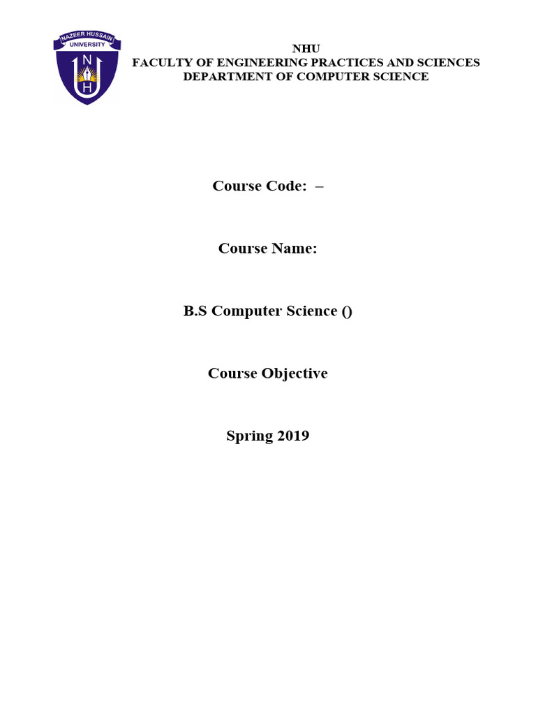 Course File Separator | PDF | Computer Science | Engineering