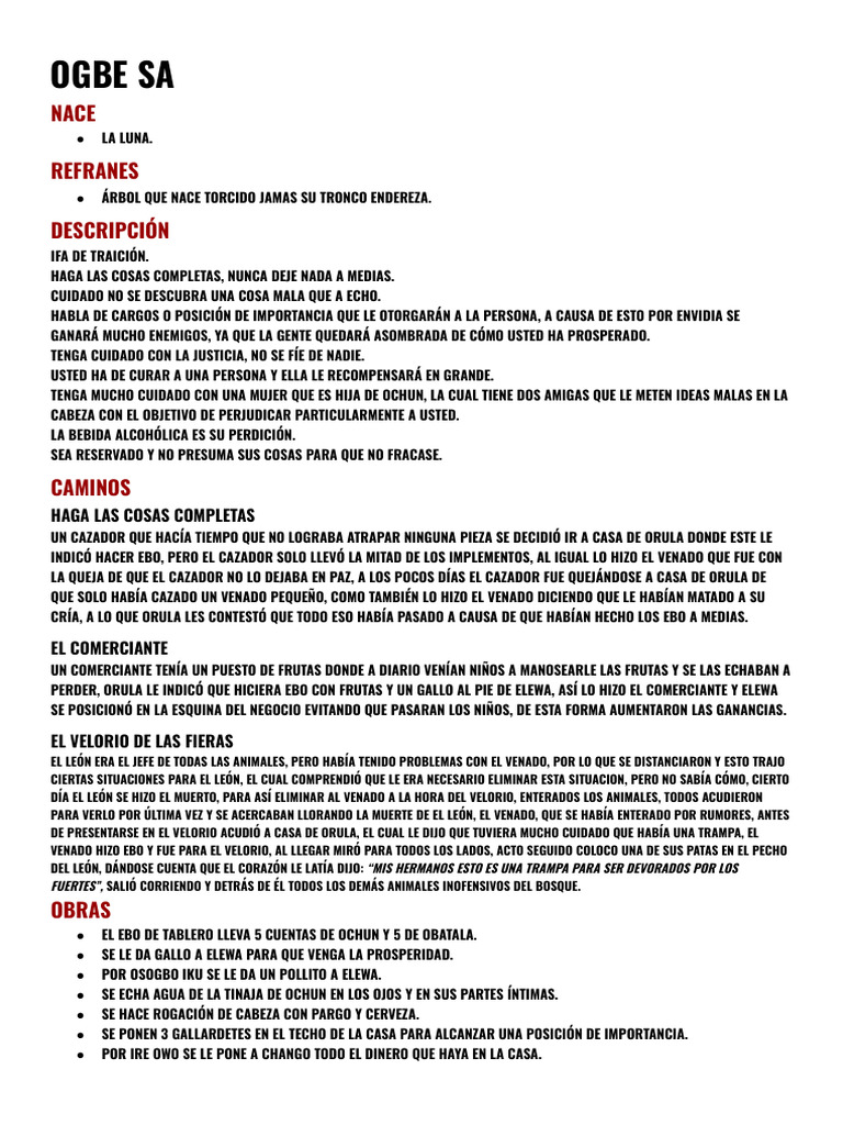 10-Ogbe Sa | PDF | Cocina, comidas y vino