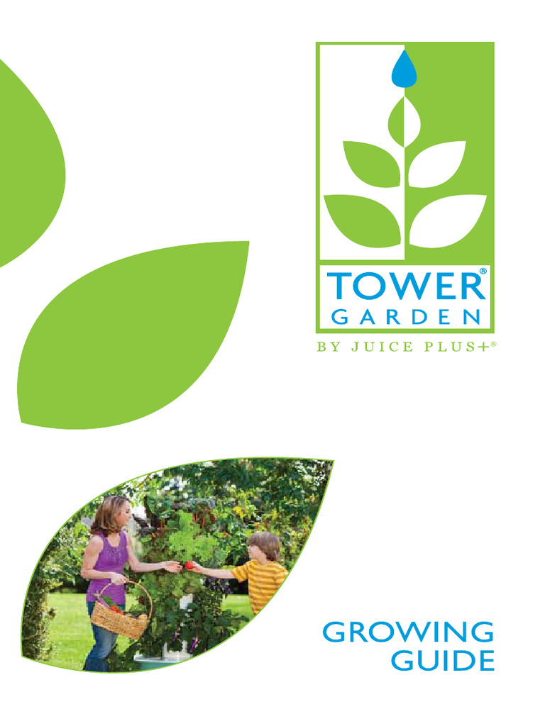 Tower Garden Growing Guide | PDF | Seed | Ph