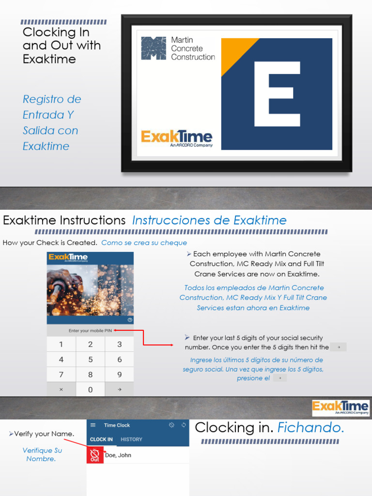Clocking in and Out With Exaktime | PDF | Crecimiento personal y ...
