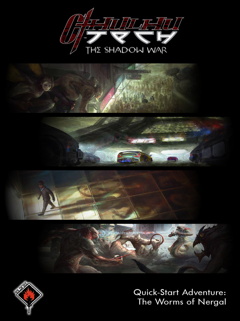 CthulhuTech QSR Final Por Paginas | PDF