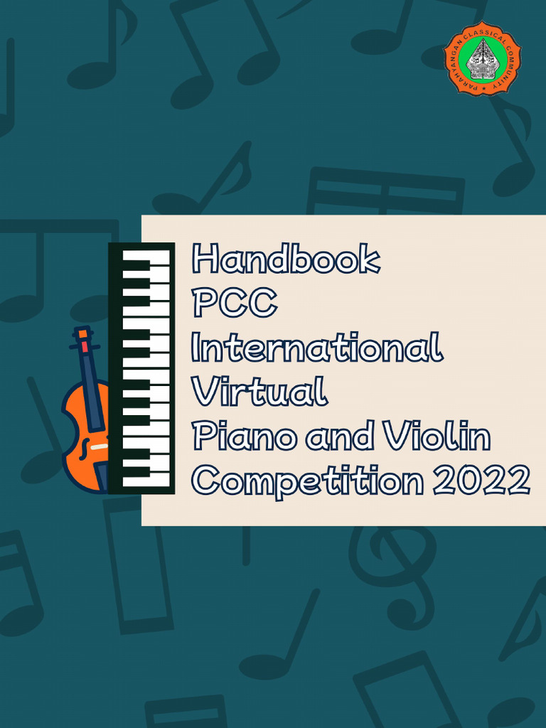Handbook PCC International Virtual Piano and Violin Competition 2022 ...
