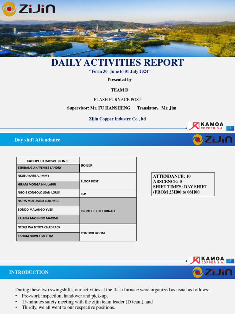 Flash Furnace Safety Training Report | PDF | Steam Power | Energy ...