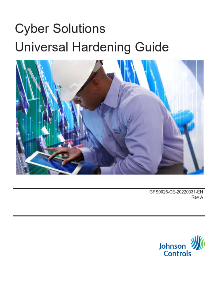Cyber Solutions Universal Hardening Guide: GPS0026-CE-20220331-EN | PDF ...