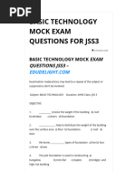 Basic Science JSS1 Examination Question Bank | PDF | Force | Water