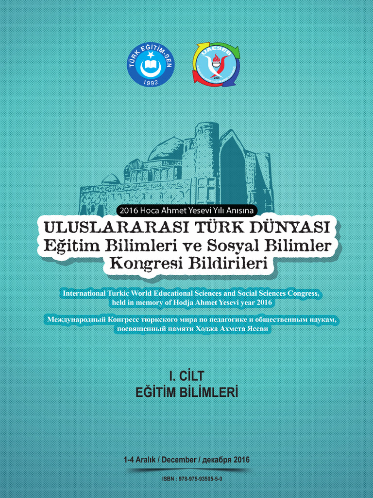 Turk Dunyasi Egitim Ve Sosyal Bilimler K | PDF