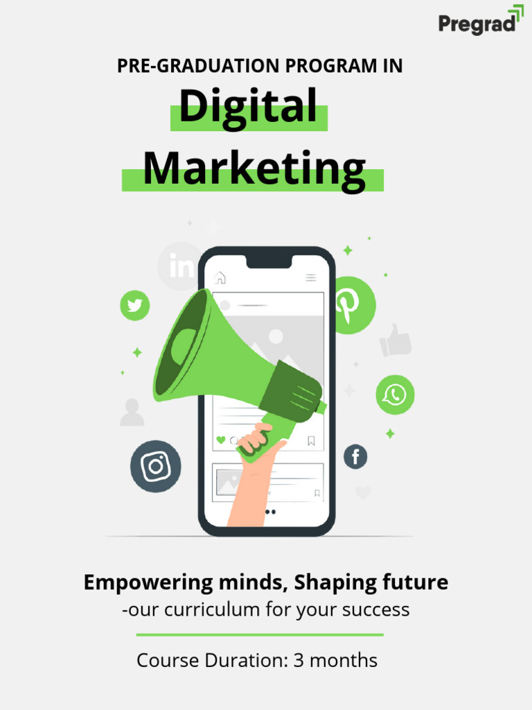 Digital Marketing Curriculum Pregrad | PDF | Search Engine Optimization | Job Hunting