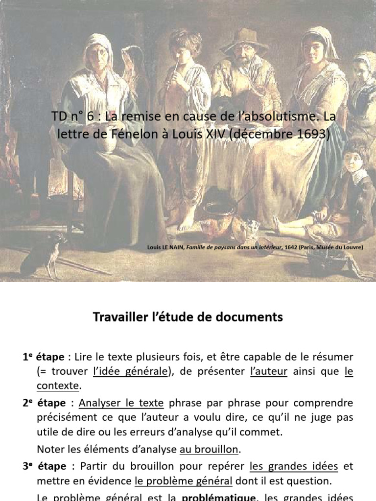 Analyse de la remise en cause de l'absolutisme | PDF | Royaume de ...