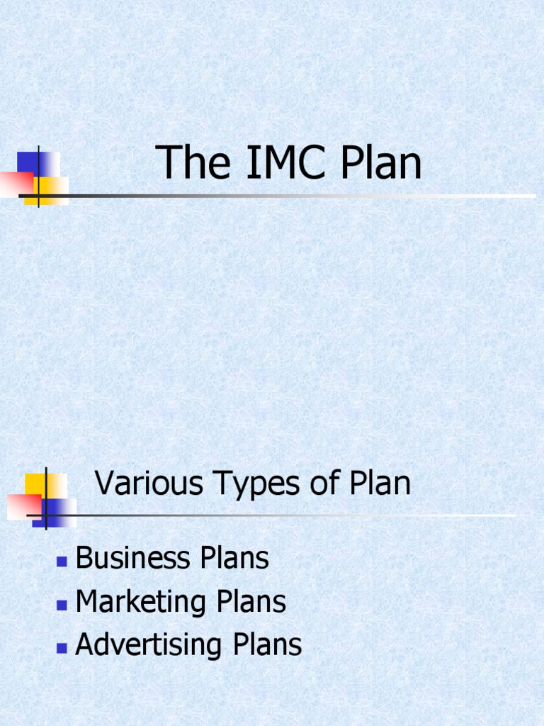 The IMC Plan | PDF | Brand | Advertising