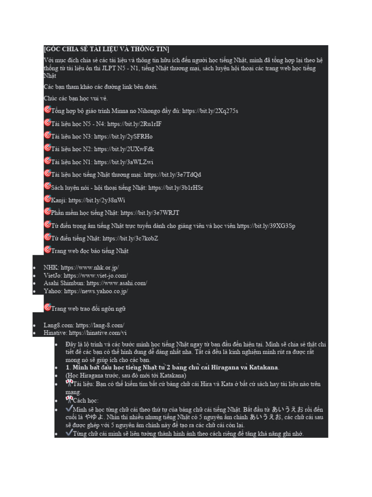 GÓC CHIA SẺ TÀI LIỆU VÀ THÔNG TIN | PDF