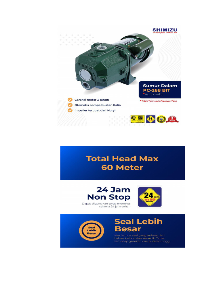 Pompa Dan Water Meter | PDF