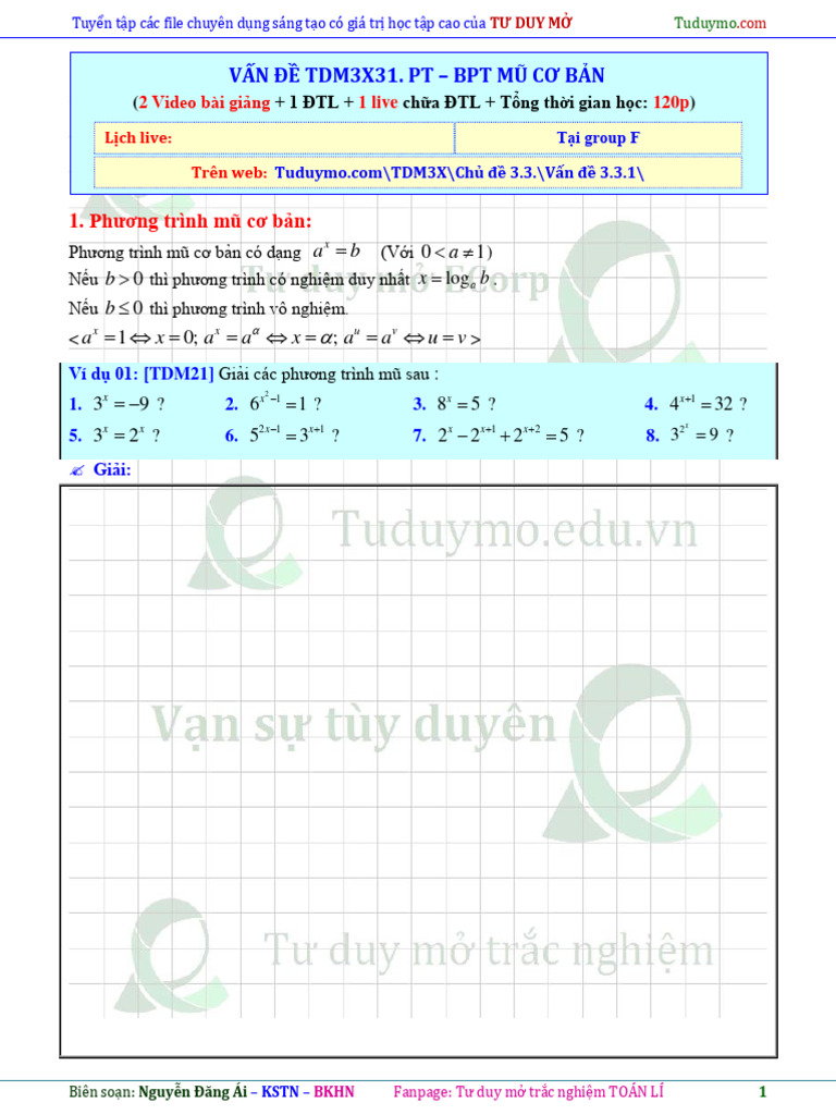 tdm3x31 FCD PT BPT Mu Co Ban PDF | PDF