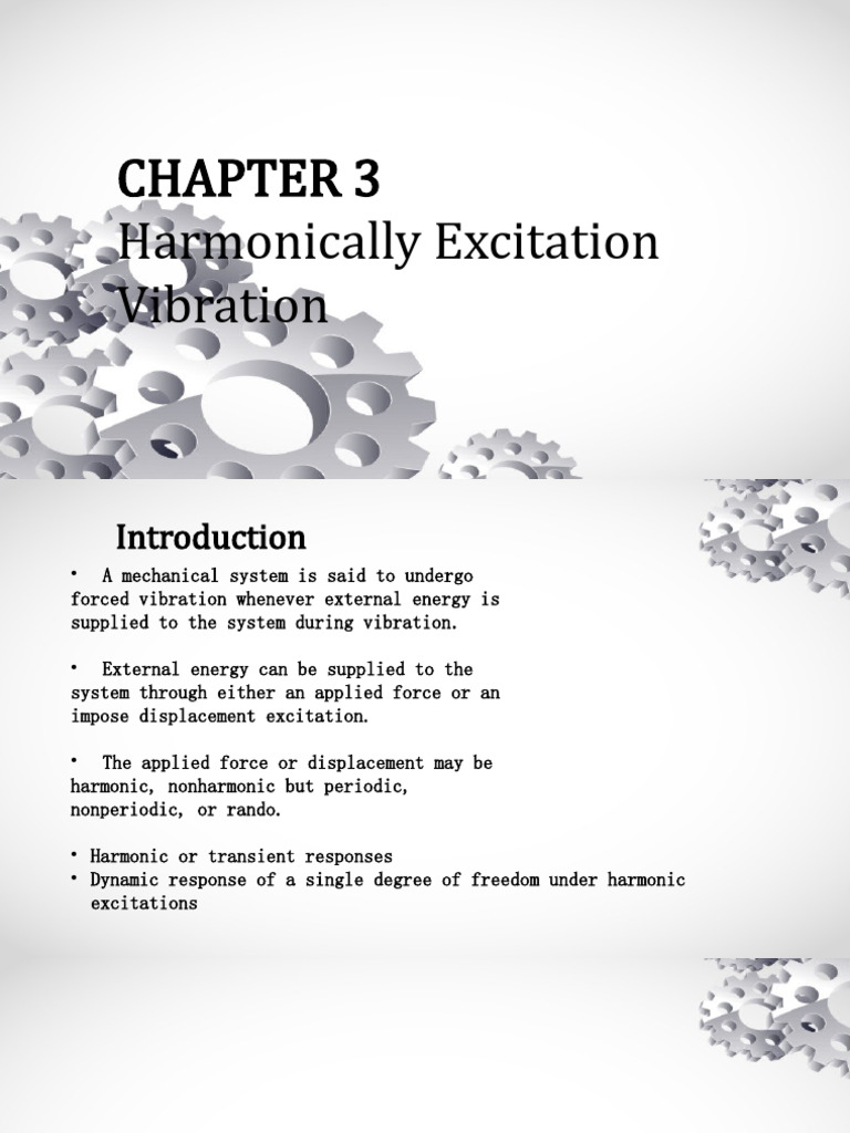 Chapter 3 Vibration Final Na Gajud | PDF | Friction | Force