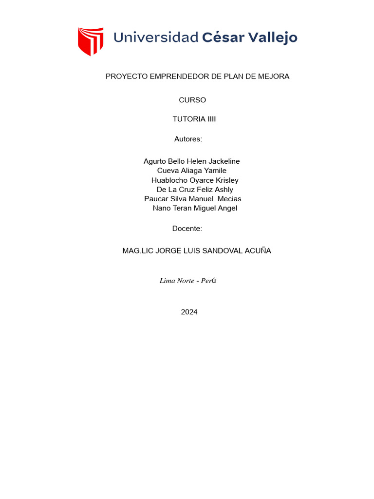 Proyecto Final | PDF | Internet | Aprendizaje