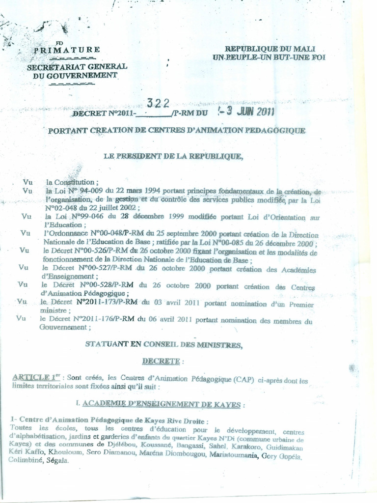 Création 97 CAP | PDF