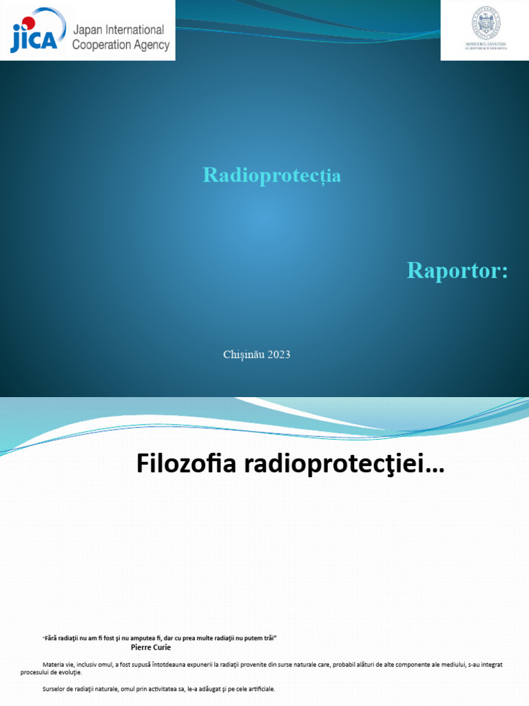 Pricipii Radioprotectie | PDF