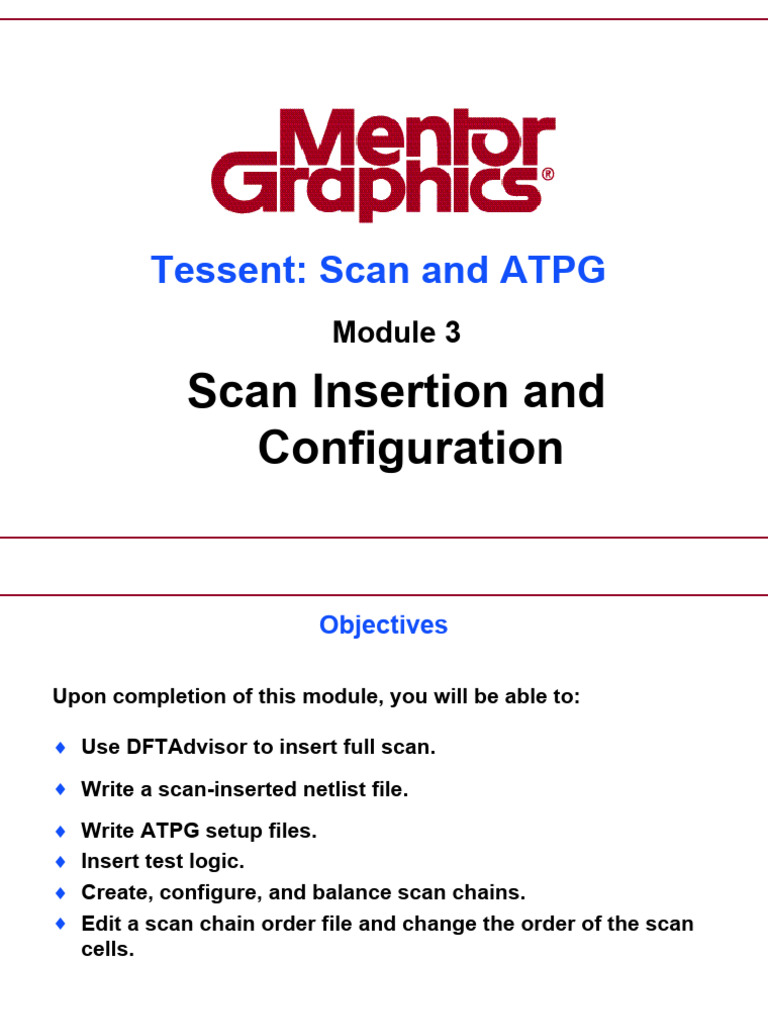3.scan Insertion Config | PDF | Logic Gate | Computer Engineering