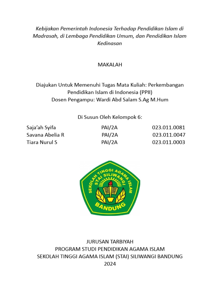 Makalah Ppii | PDF