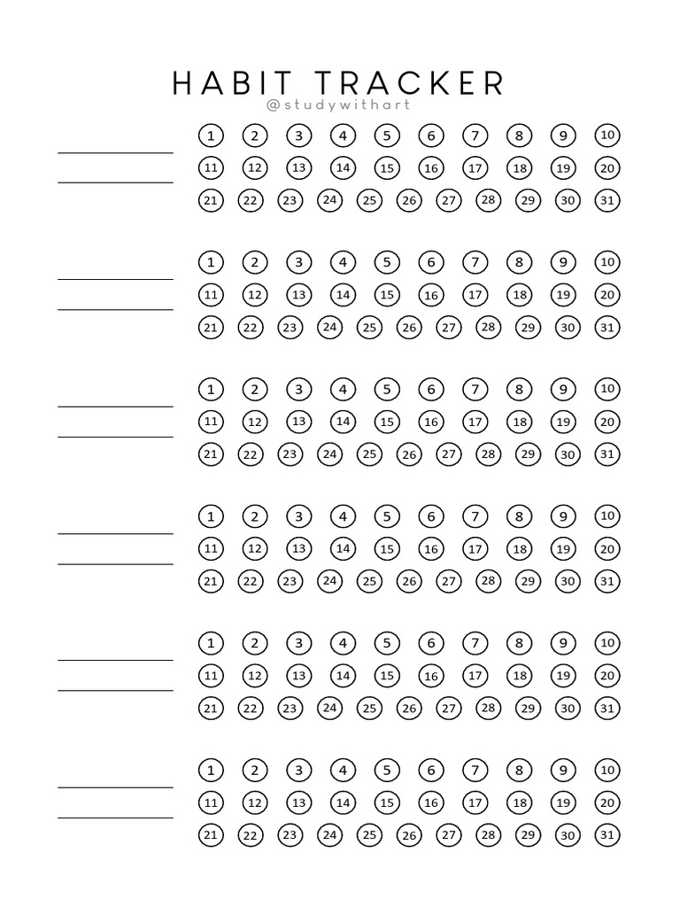 Seguimiento de Habitos | PDF