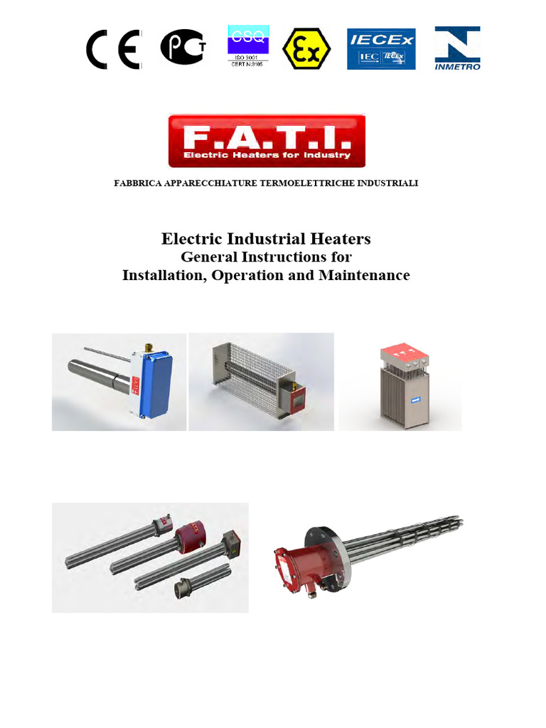 Electric Heater - FATI | PDF | Insulator (Electricity) | Electromagnetism