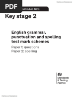 2022 Key Stage 1 English Reading Mark Schemes | PDF