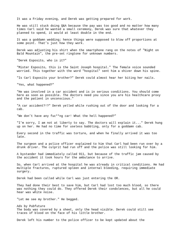 Chapter 3 Prologue 3 | PDF | Mystery, Thriller & Crime Fiction