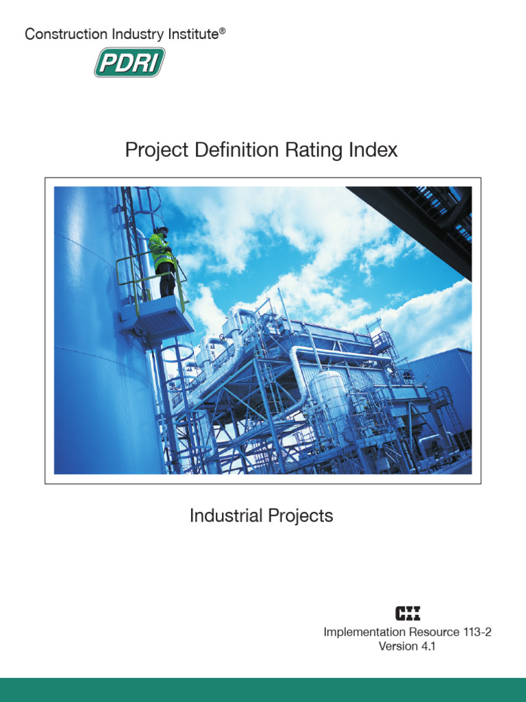 Week 4 - PDRI - Industrial | PDF | Risk | Request For Proposal