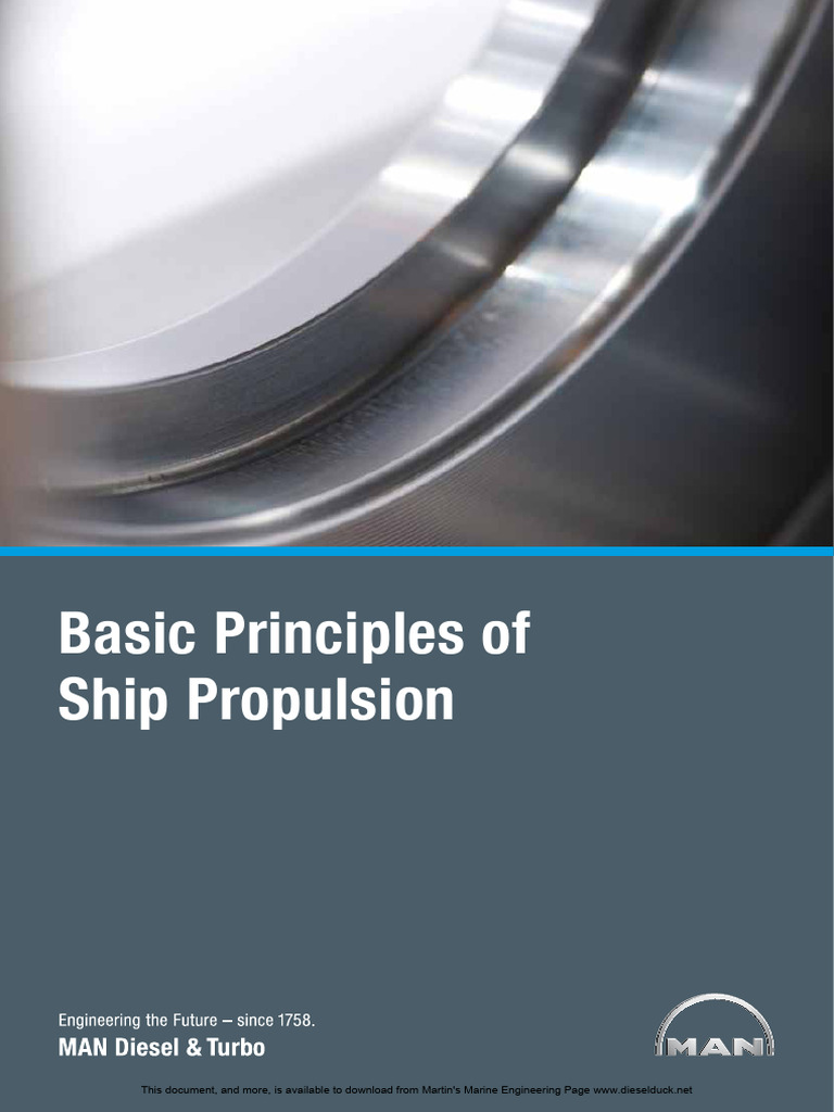 2012 MAN Basic Ship Propulsion | PDF | Ships | Oil Tanker