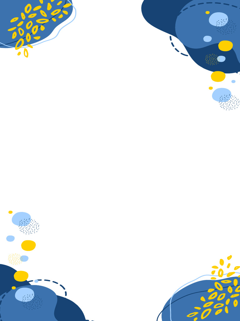 Blue and Yellow Simple Blank Note Instagram Story | PDF