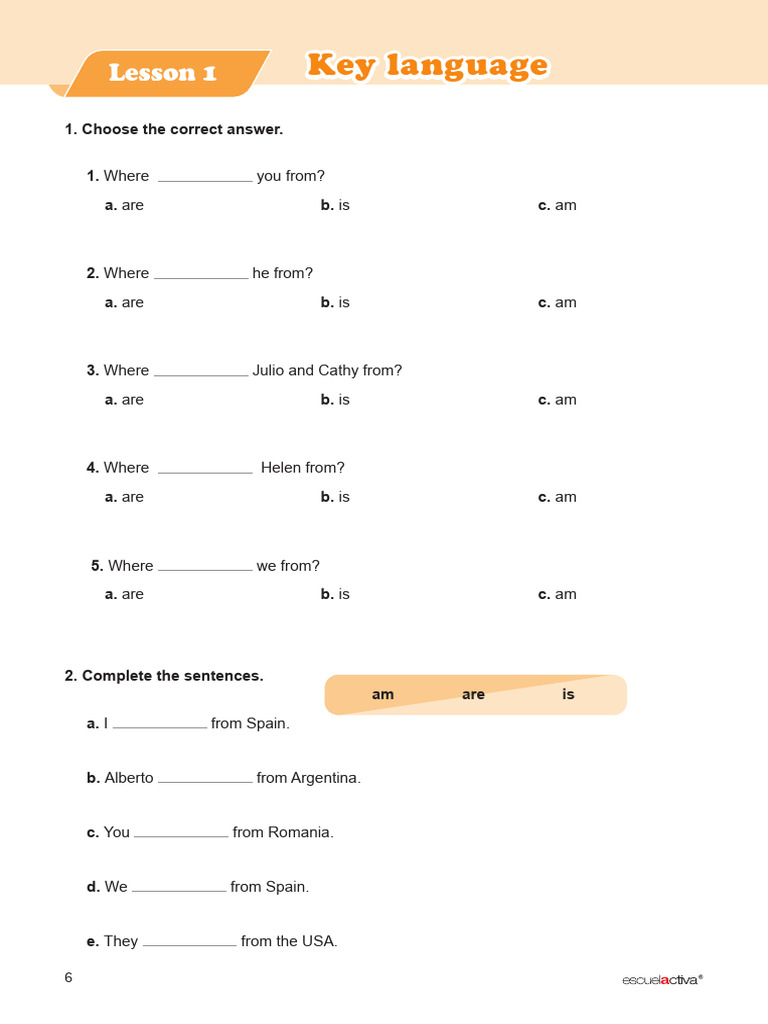Unit 1 Lesson1 | PDF