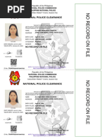 Dti Permit Sample | PDF