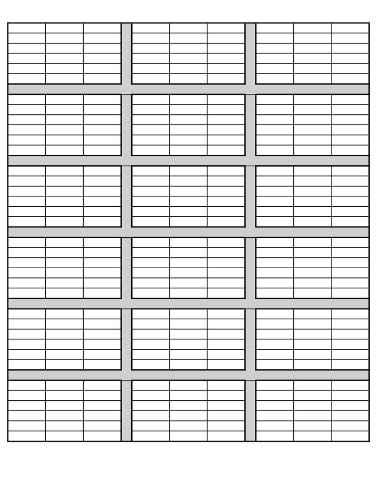 Grid Pdf