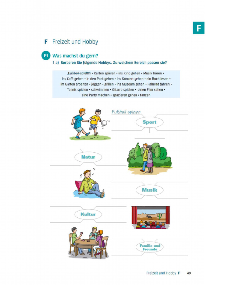 Freizeit und Hobby_A1.1 | PDF