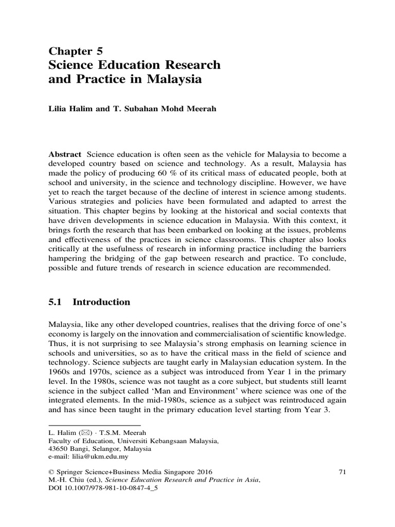 Science Education Research | PDF | Curriculum | Educational Assessment